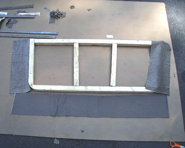 Reupholstering a Model T Coupe Interior